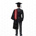 Graduation Guy Digital Art | Black Suit Graduate Clipart | Class of ...