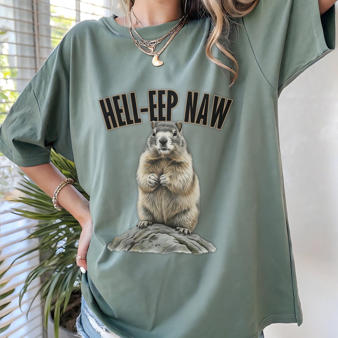 Alaskan Marmot PNG, Hell-eep Naw Funny Animal Warning Sound Marmot ...