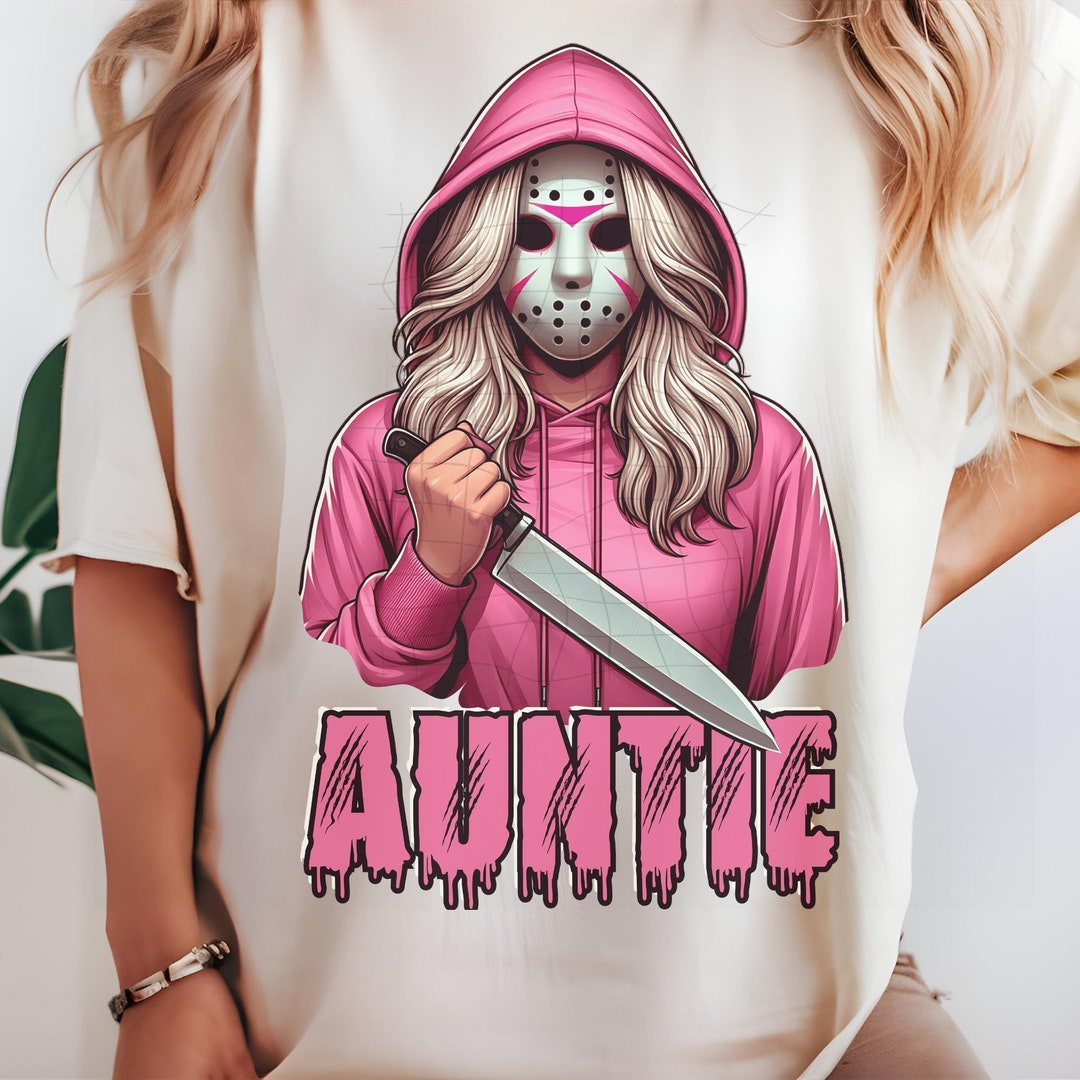 Halloween Auntie Horror Mama Png Horror Auntie Spooky Season Thug Life ...