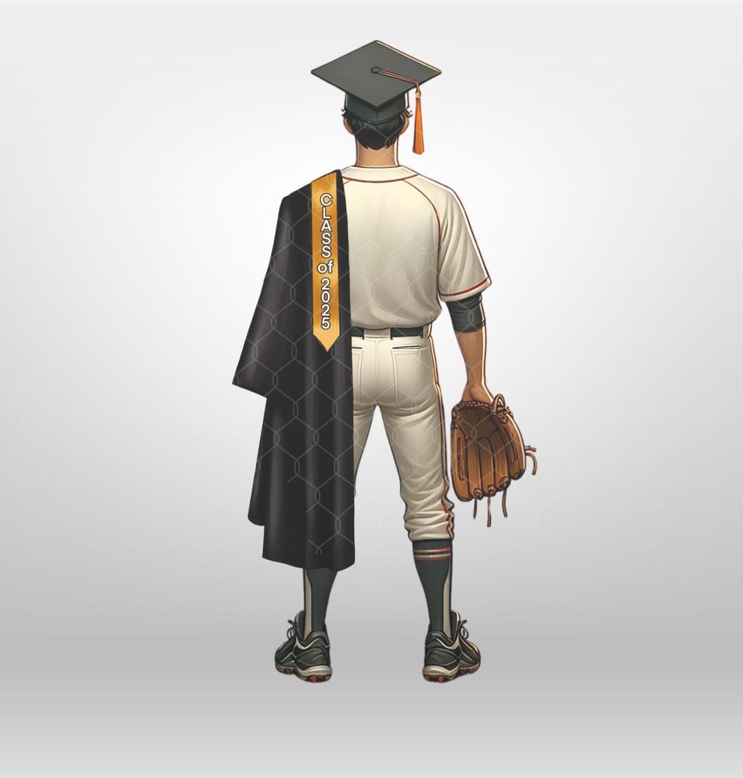 Graduation Boy Baseball Clipart Graduation High School College Senior ...