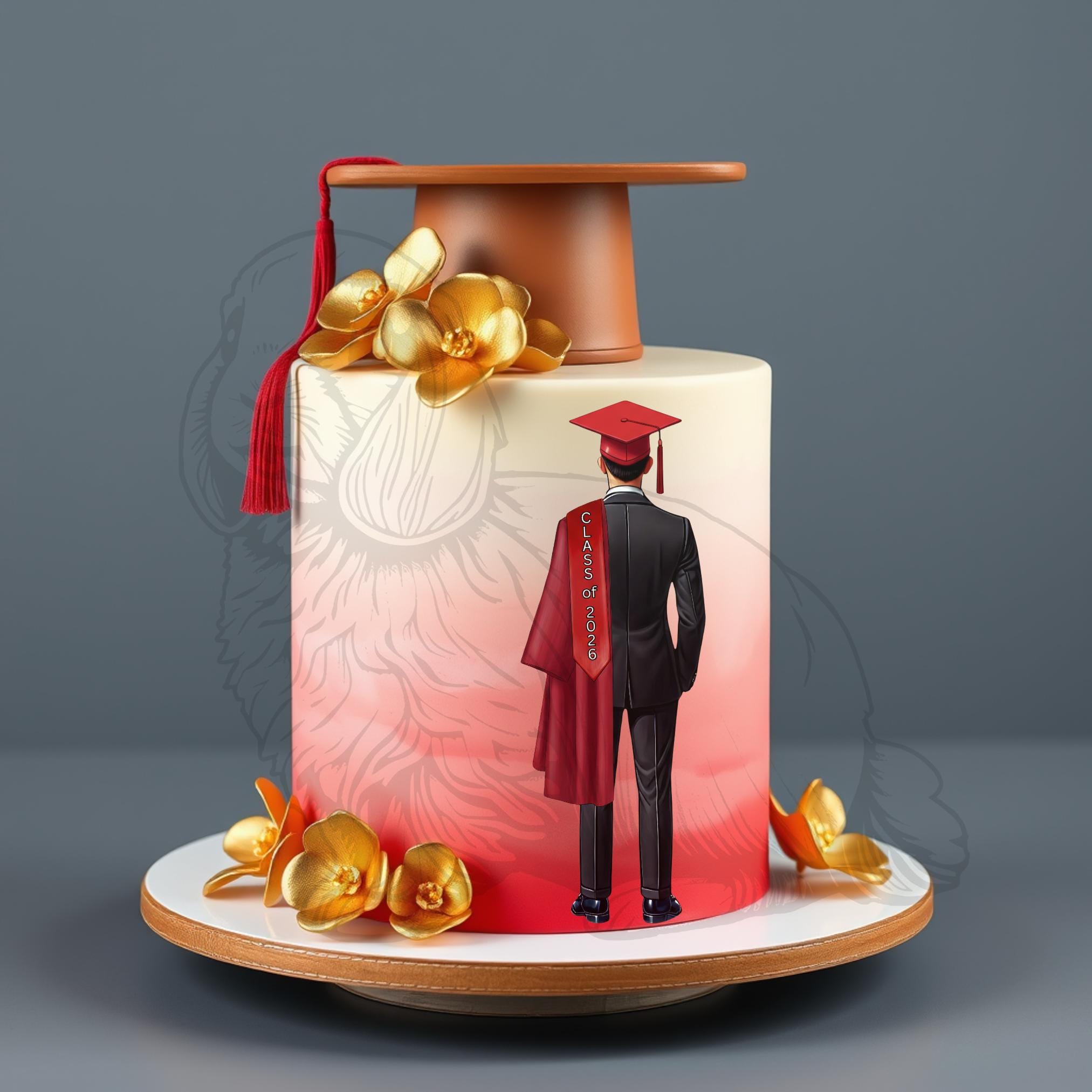 Graduation Guy Digital Art | Black Suit Graduate Clipart | Class of ...