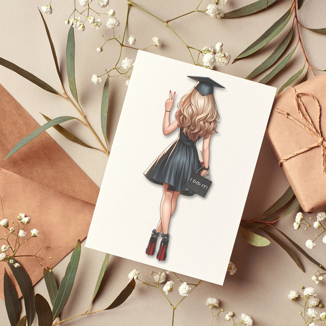 Graduation Girl Clipart Graduation Clipart High School College Senior ...