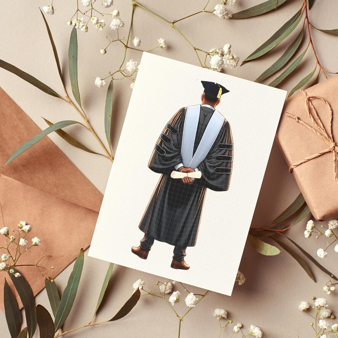 Graduation African-american Male Clipart DOCTORAL Graduation Clipart ...