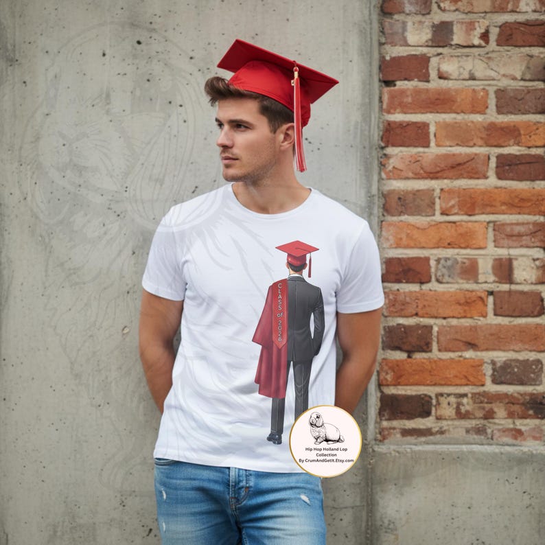 Graduation Guy Digital Art | Black Suit Graduate Clipart | Class of ...