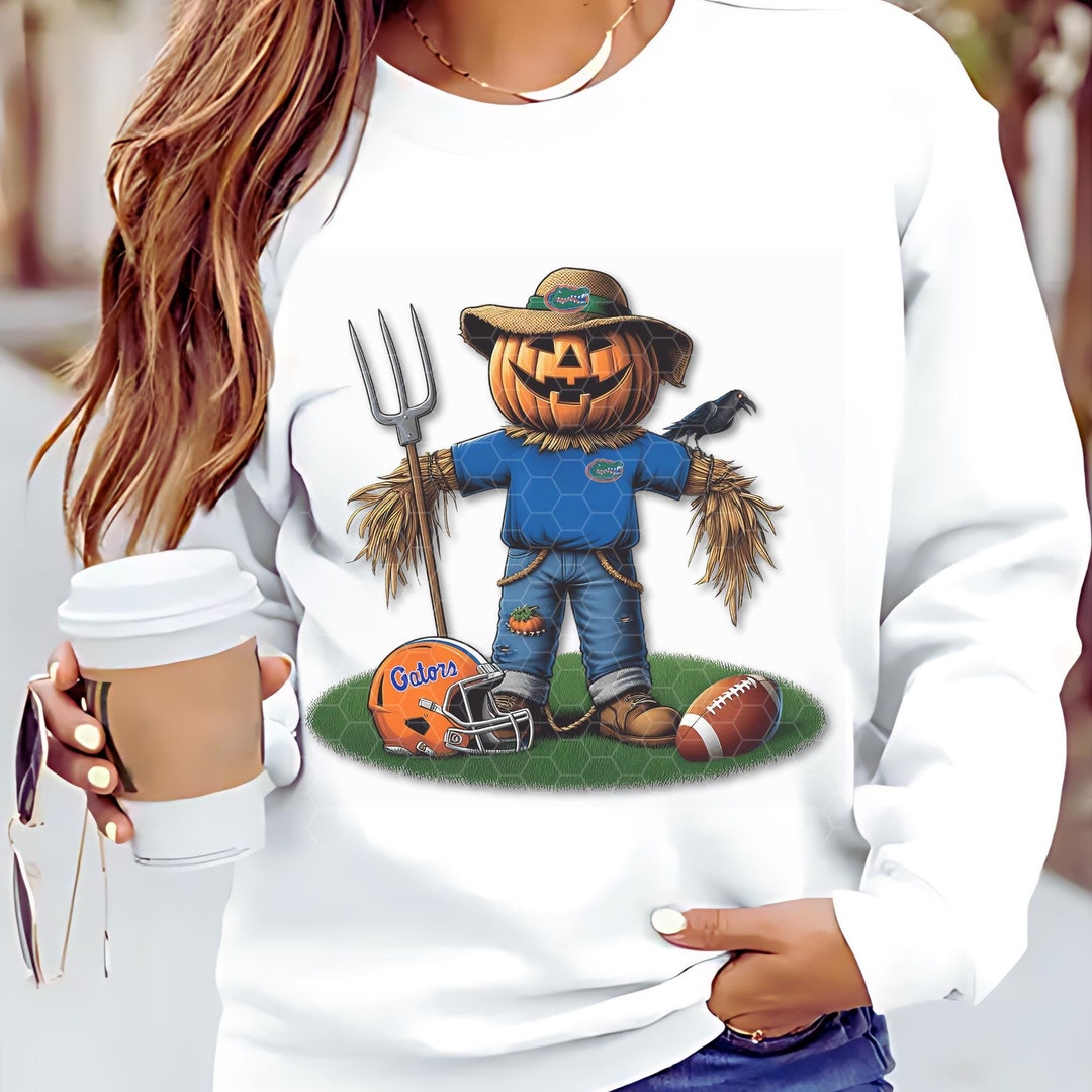 Game Day Football Pride Scarecrow Graphic Design Fan Art for T-shirts ...