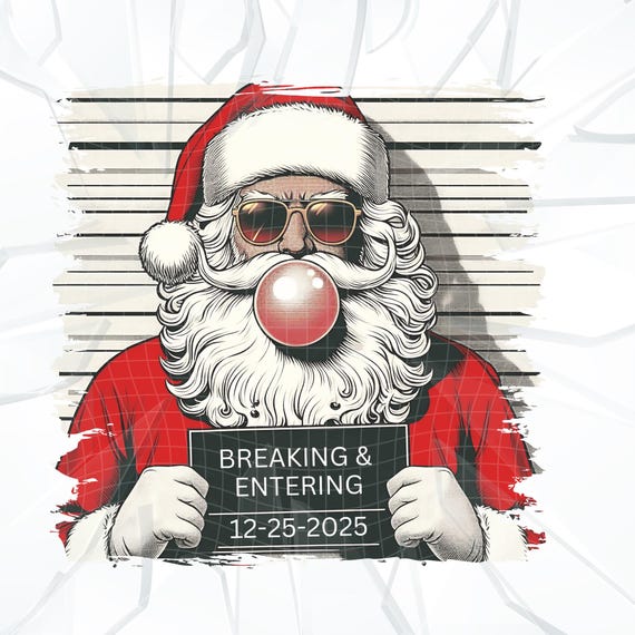 Bad Santa Clipart
