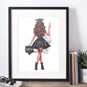 Graduation Girl Clipart Graduation High School College Senior Clipart ...