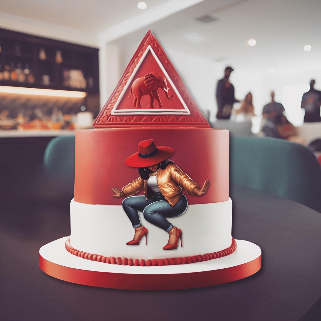 Delta Sigma Theta African-american Female Duck Walk PNG | Divine 9 ...