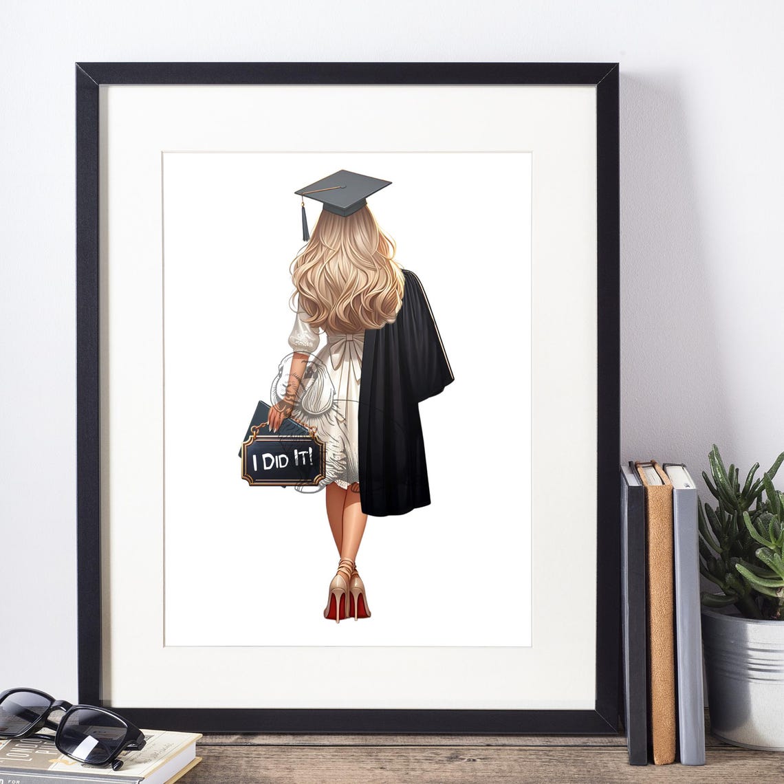Graduation Girl Clipart Graduation Clipart High School College Senior ...