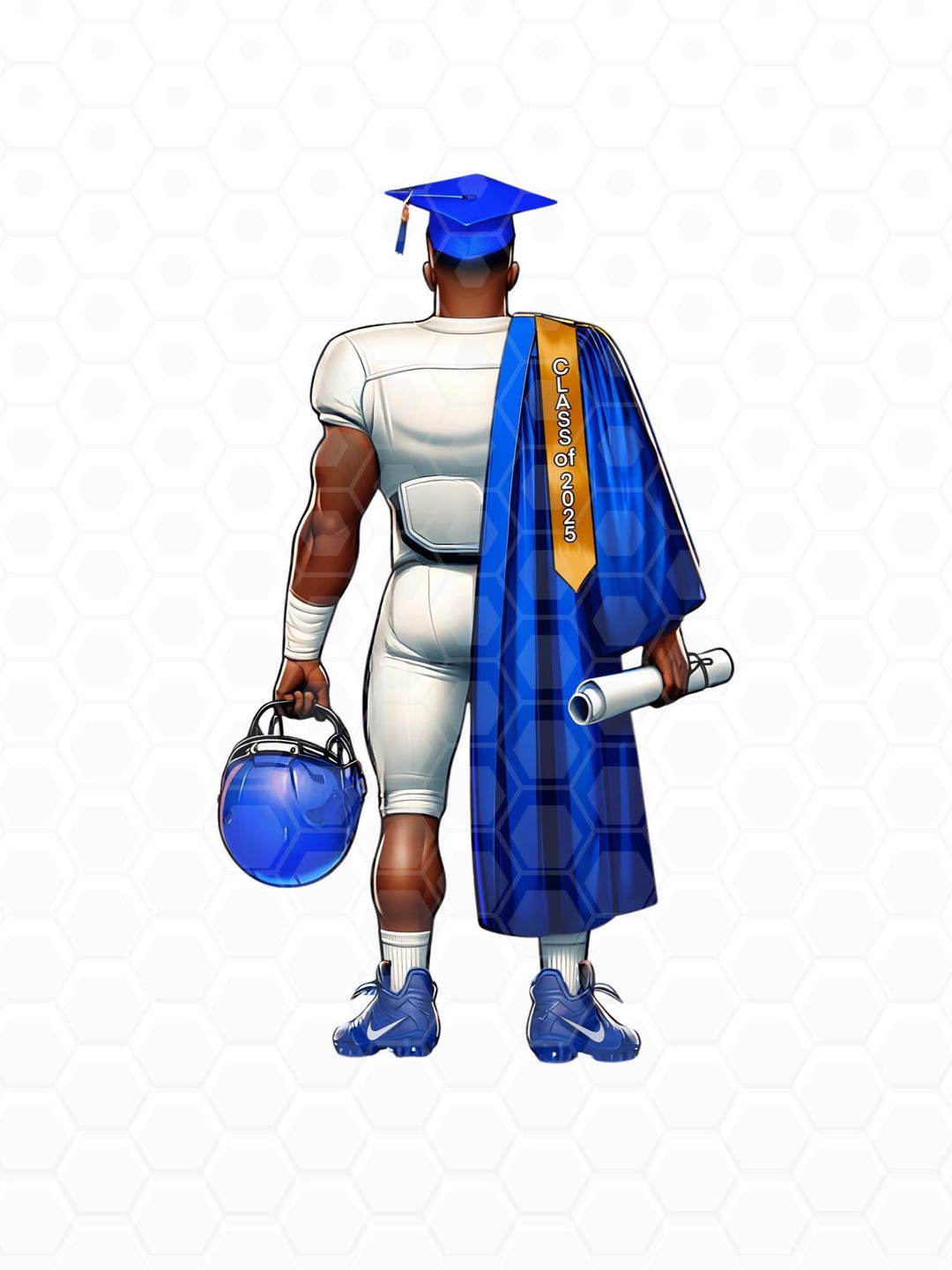 Graduation Boy Football Clipart Graduation High School College Senior ...