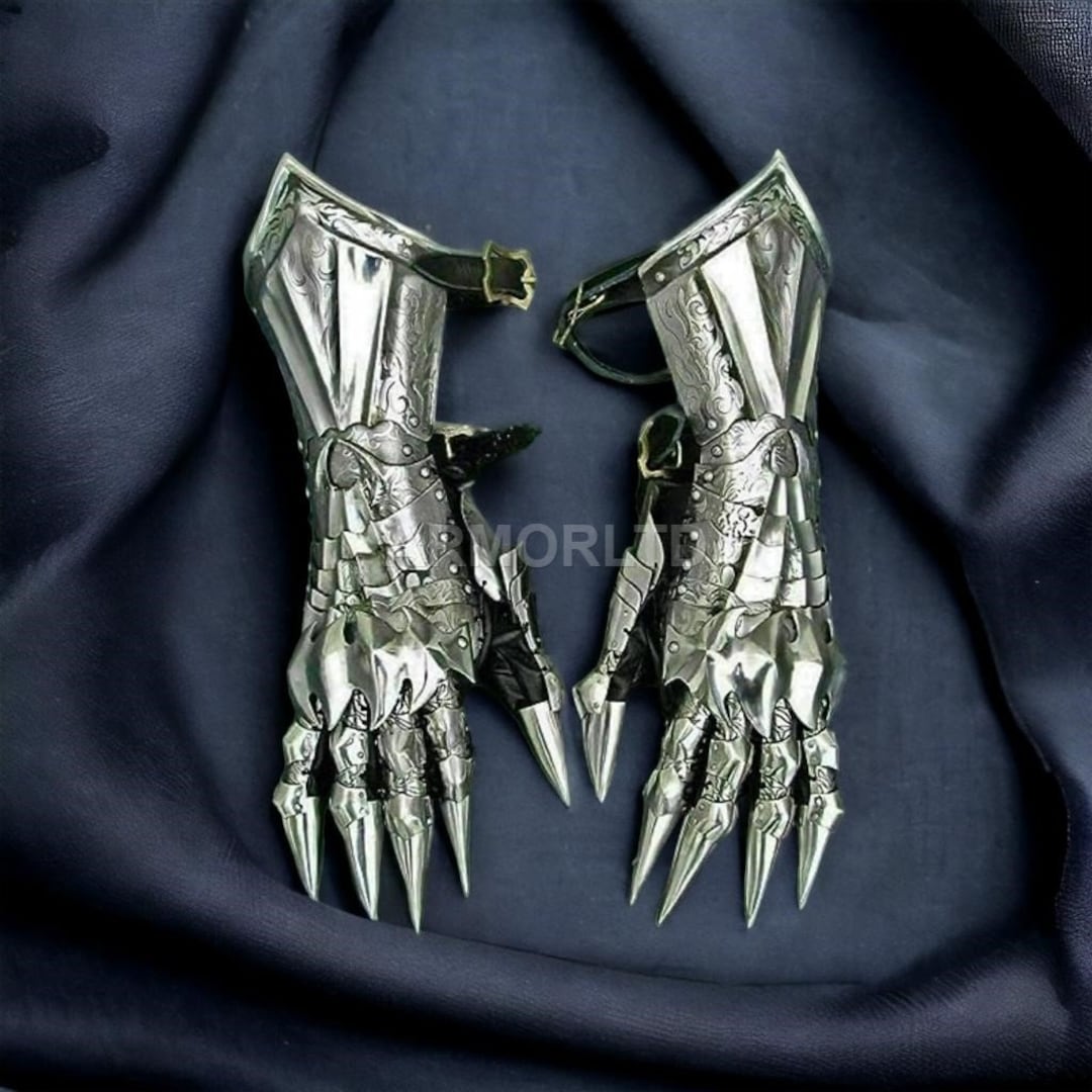 Ring Wraith Nazgul Gauntlets/king Sauron Gauntlets Larp - Etsy