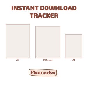 Reading Log Printable Tracker A4, A5 & Letter PDF Digital Download - Etsy
