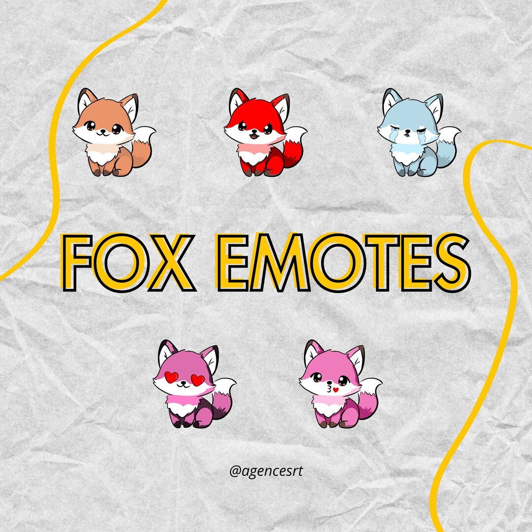 10 Emote Pack for Twitch, Discord, Mixer and More - Etsy