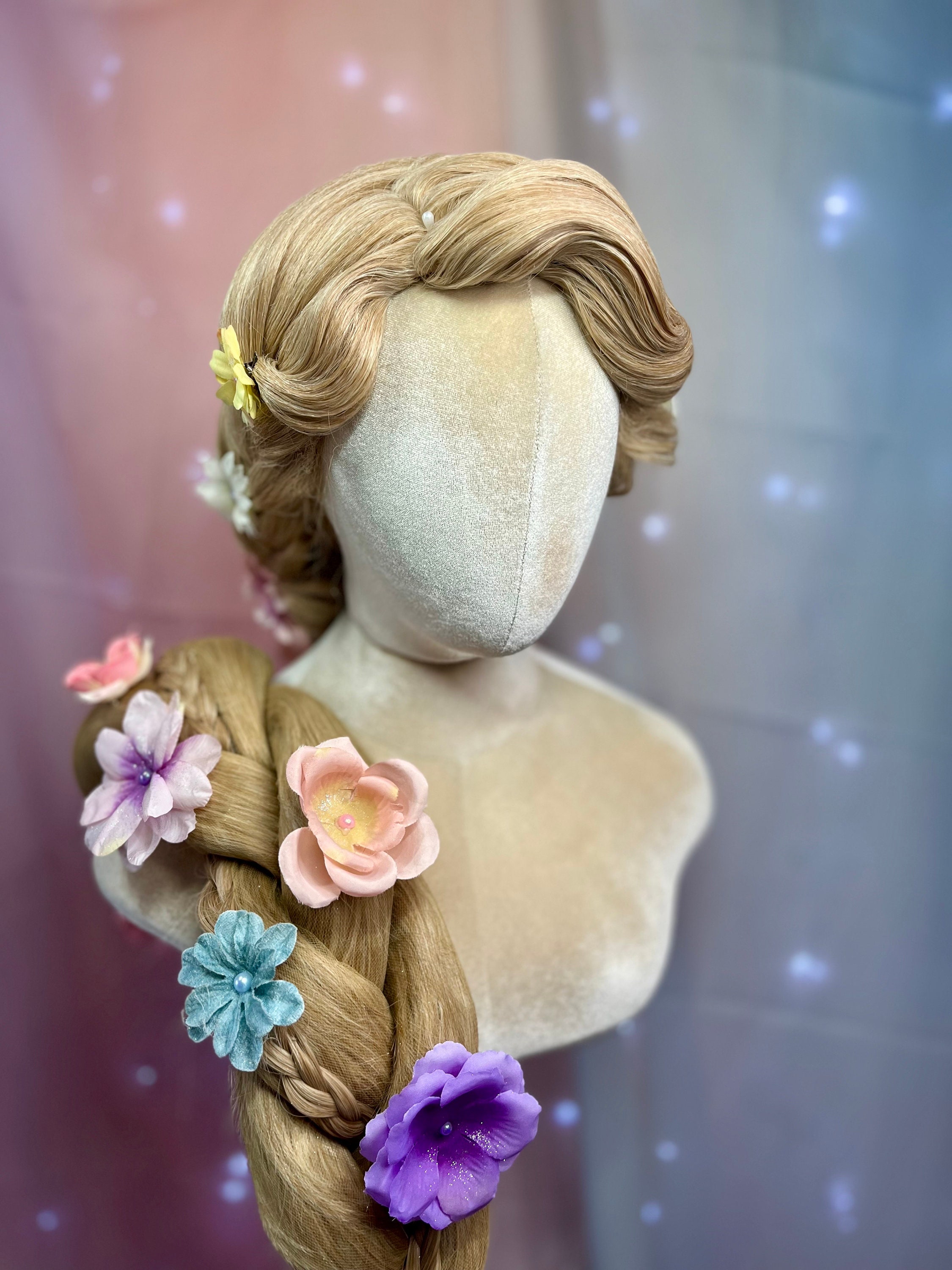 Rapunzel Wig - Etsy