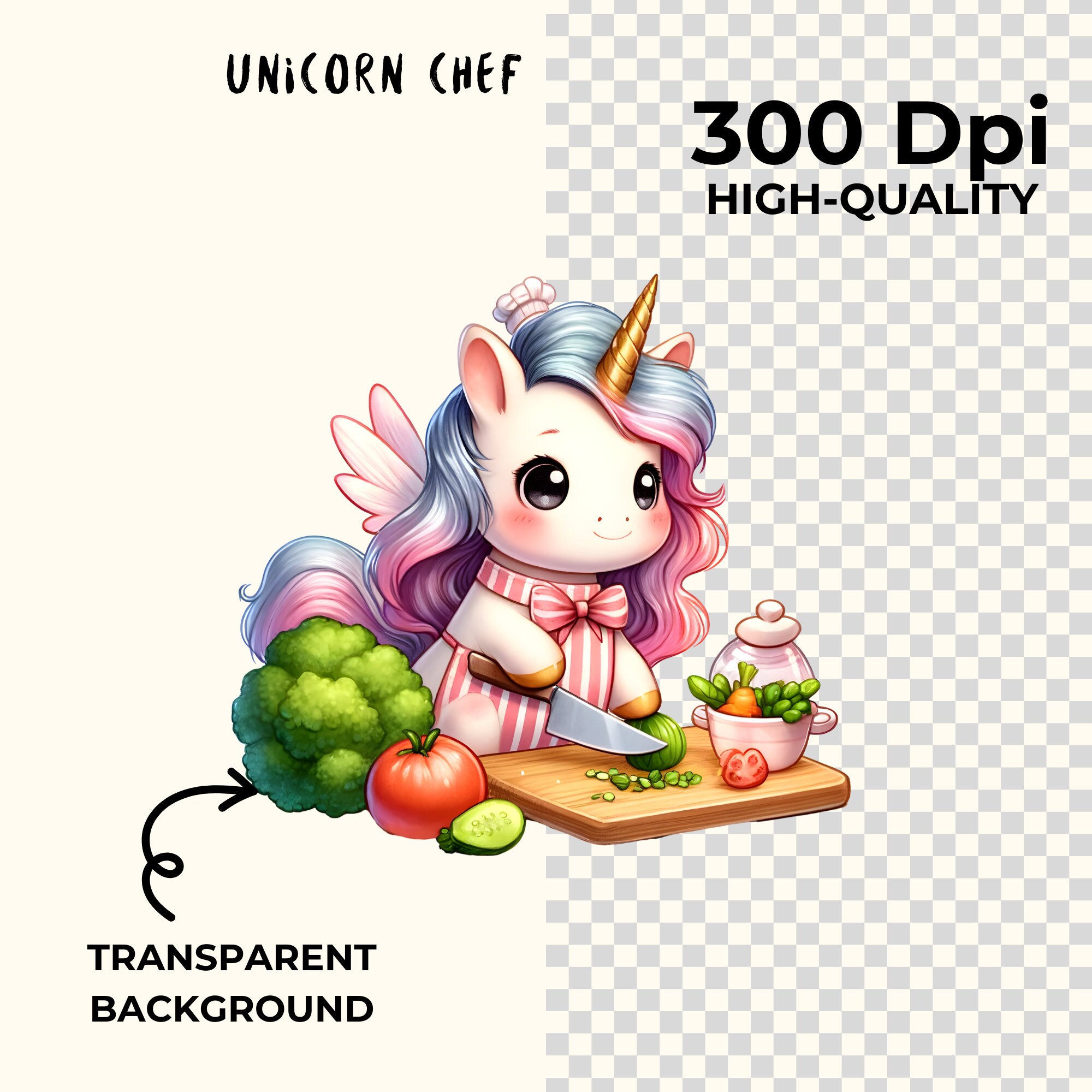 15 PNG Files : Unicorn Chef, Cute Unicorn Clipart, Unicorn Clipart, Cute Unicorn, Kawaii Unicorn ...