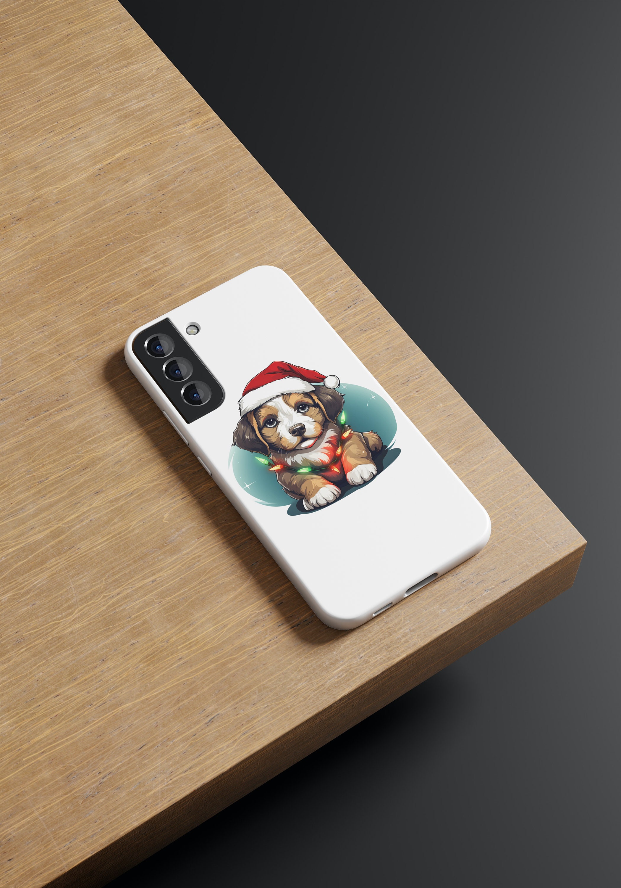 Christmas Puppy : Animal, Puppy, Digital Prints, Digital Download ...