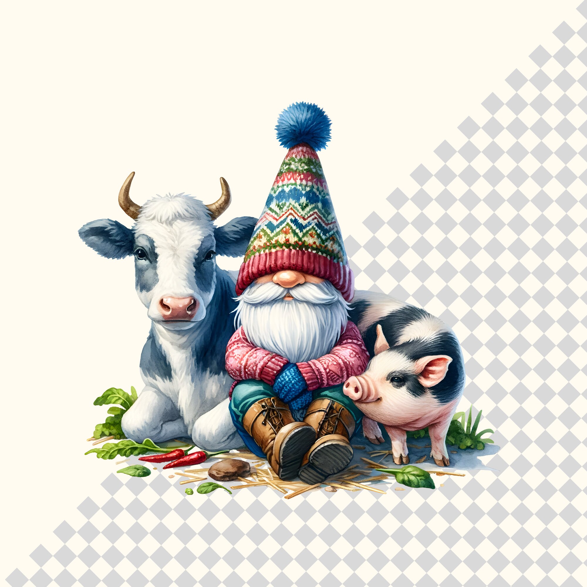 15 PNG Files : Animal Farm Gnome, Gnome Clipart, Gnome Png, Gnome ...