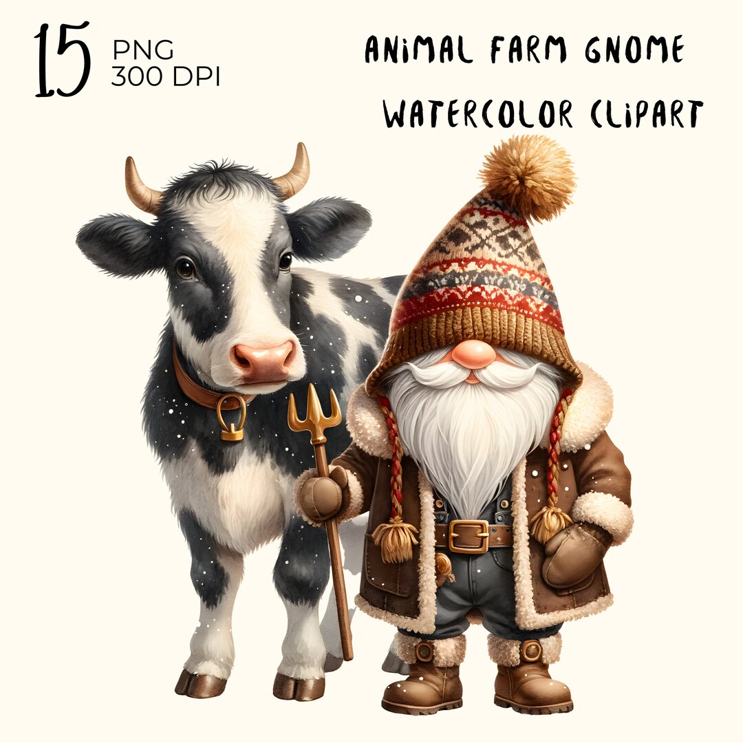 15 PNG Files : Animal Farm Gnome, Gnome Clipart, Gnome Png, Gnome ...