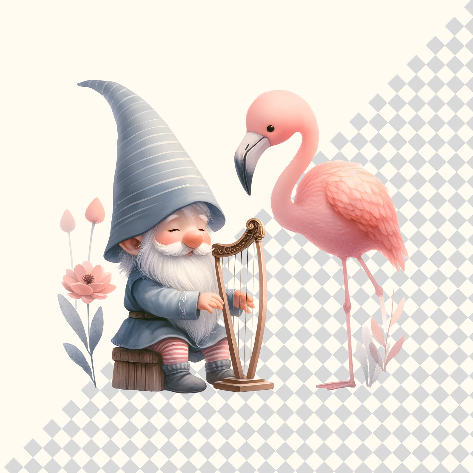 15 PNG Files : Gnome Flamingo, Gnome Clipart, Gnome Png, Gnome Clipart ...