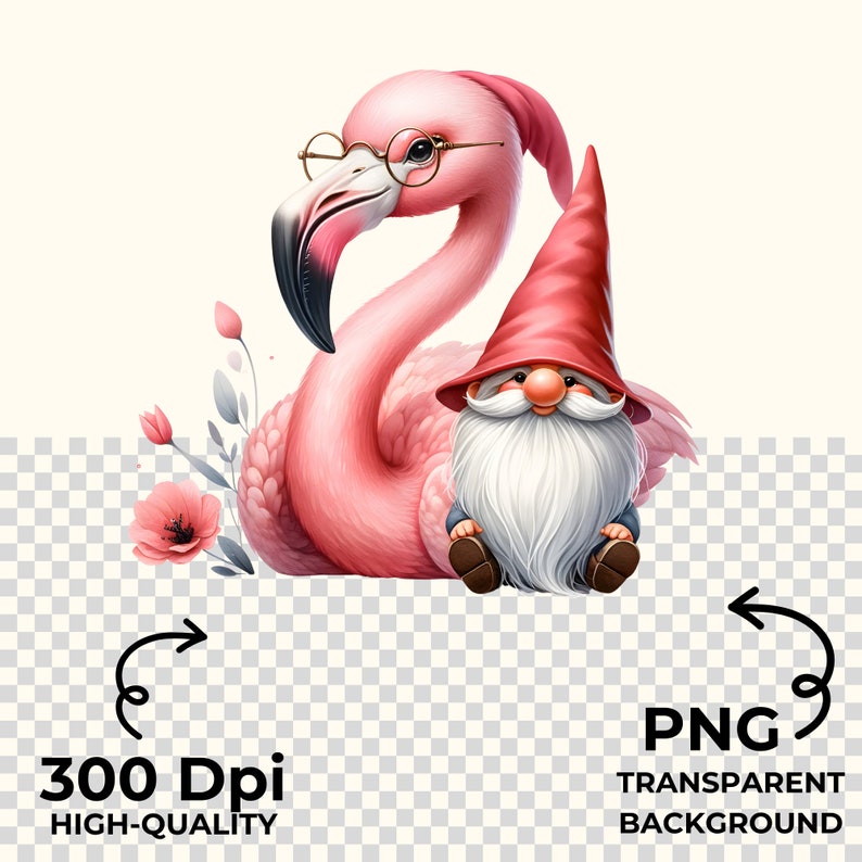 15 PNG Files : Gnome Flamingo, Gnome Clipart, Gnome Png, Gnome Clipart ...