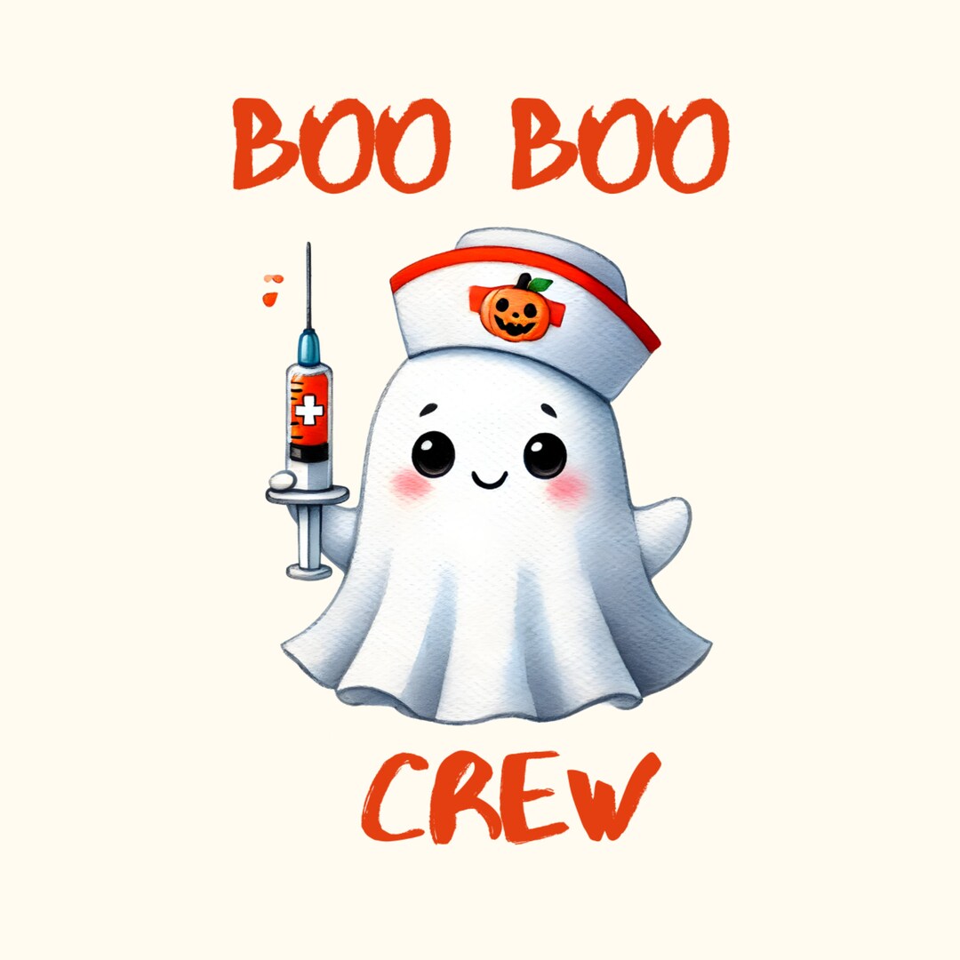 Boo Boo Crew PNG, Halloween Png, Halloween Shirt Sublimation Design ...