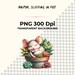 15 PNG Files : Animal in a Pot, Watercolor Cute Animal, Watercolor Png ...