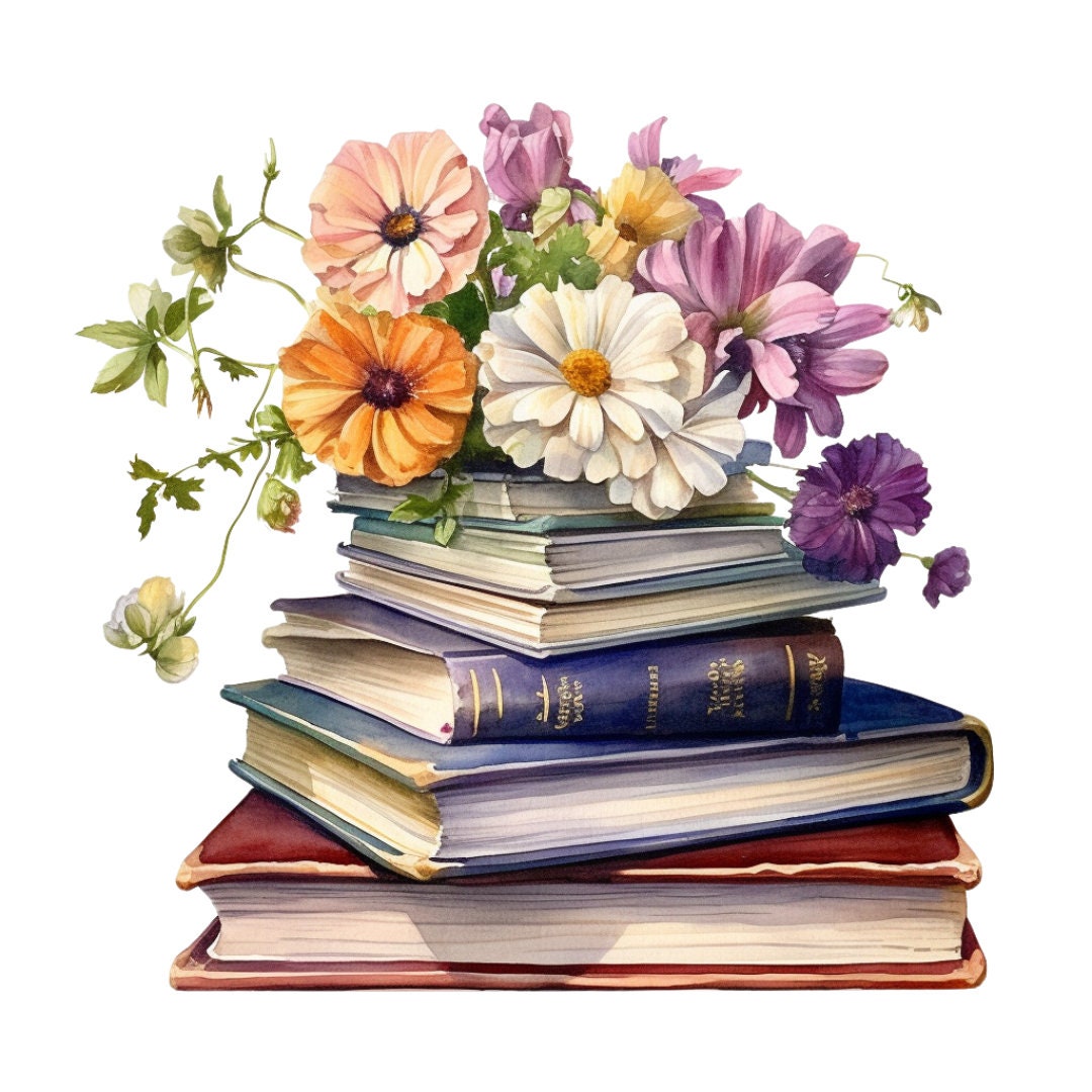 Flower Book: Flower, Floral Book, Digital Prints, Digital Download ...
