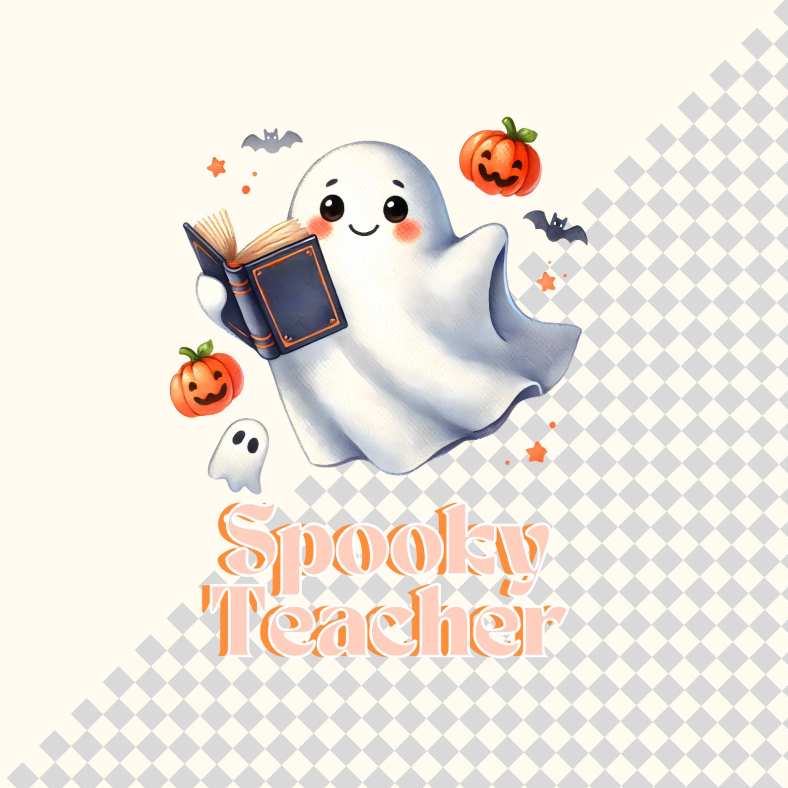 Spooky Teacher PNG, Halloween Png, Halloween Shirt Sublimation Design ...