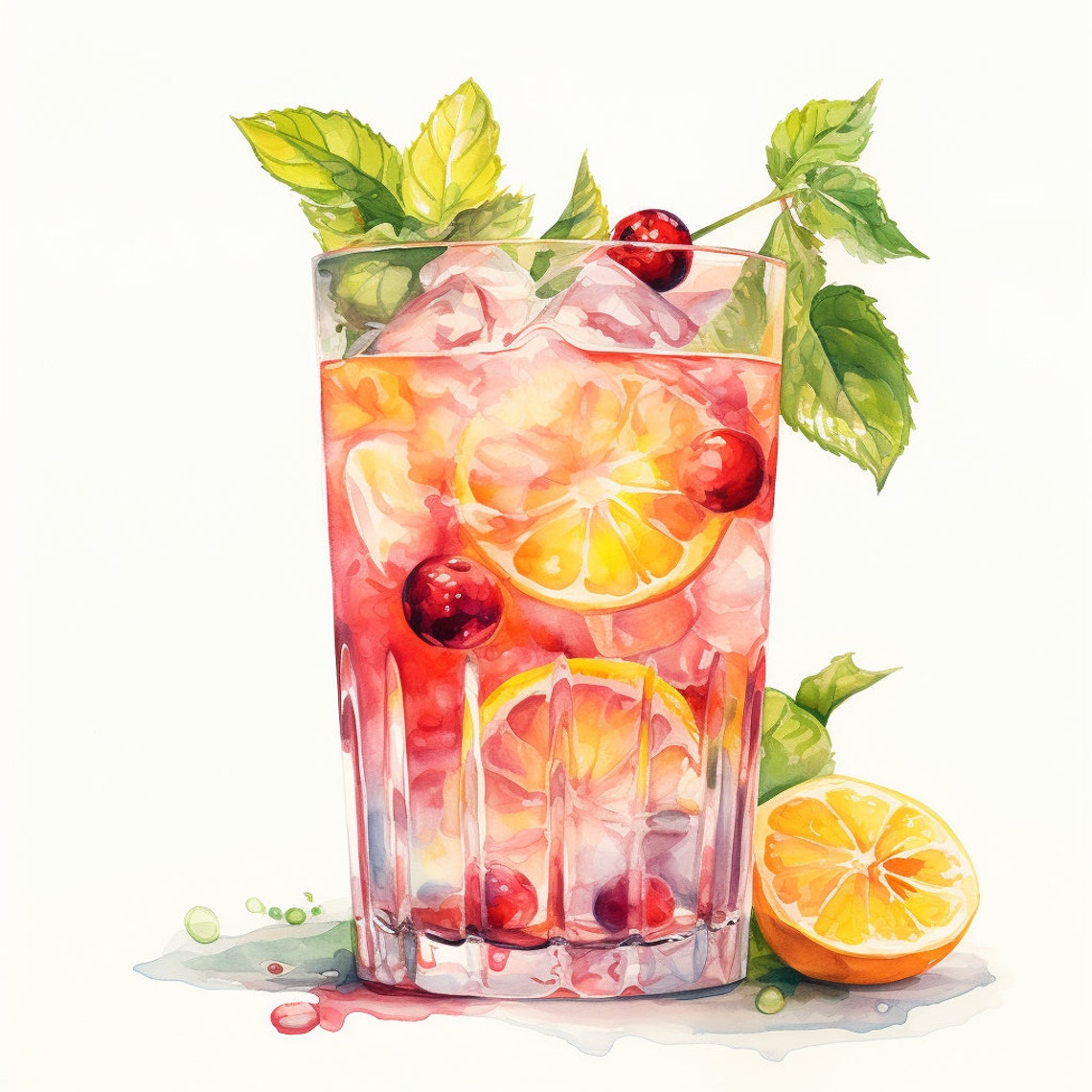 Set of Cocktail, Cocktail Printable, Drind, Digital Download, Card ...