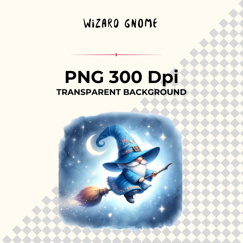 15 PNG Files : Wizard Gnome, Gnome Clipart, Watercolor Gnome Png ...