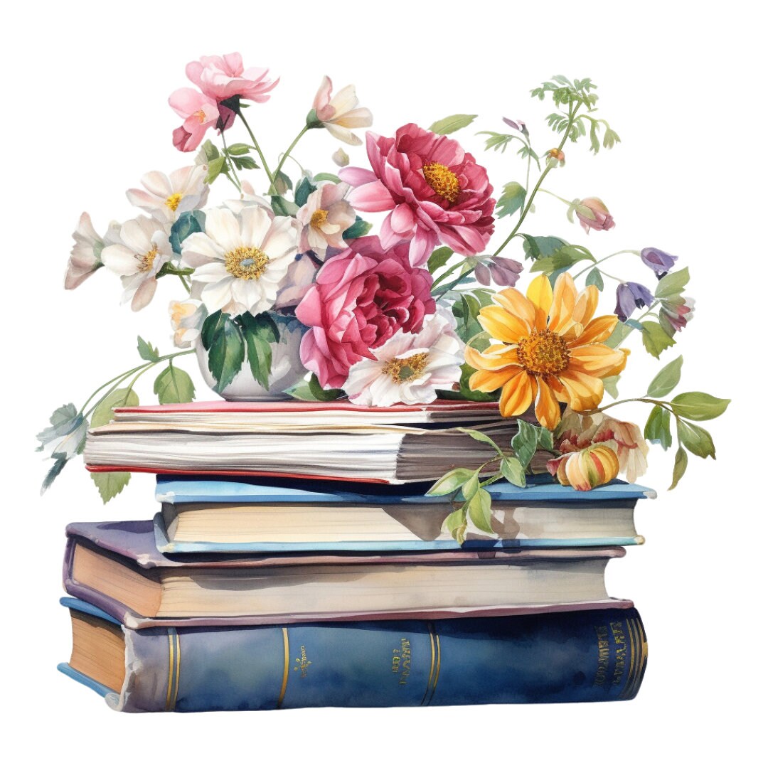 Flower Book: Flower, Floral Book, Digital Prints, Digital Download ...