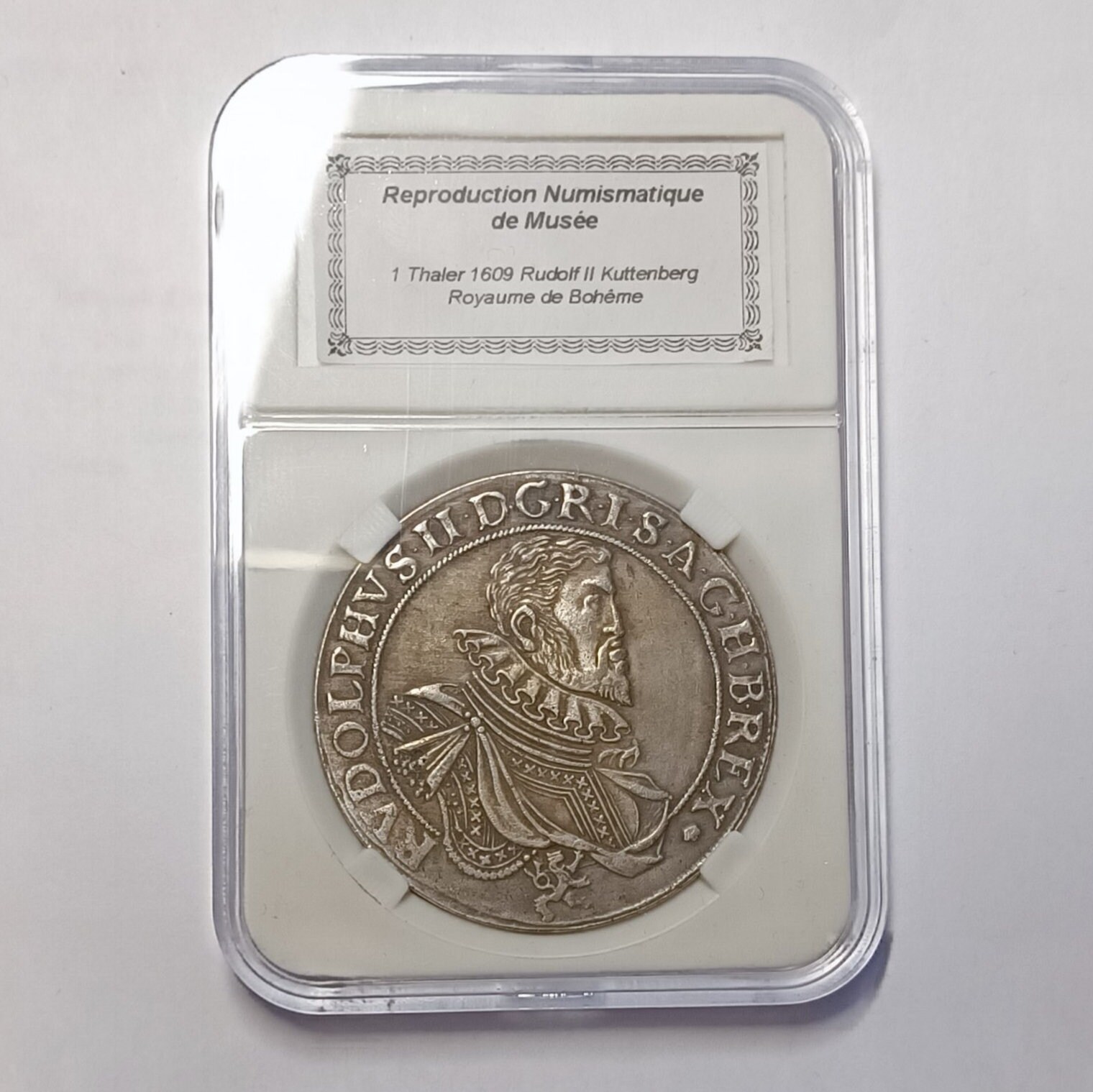 1 Thaler 1609 Rudolf II Reproduction Replica Coin - Etsy