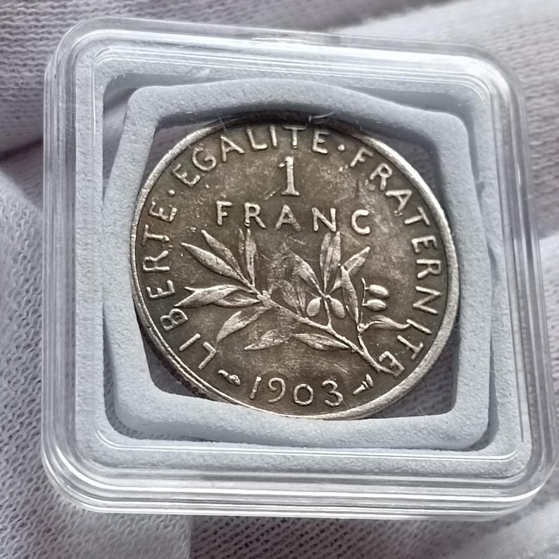 1 Franc Semeuse 1903 Reproduction Replica Numismatic Rare - Etsy