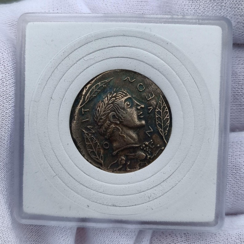 Ancient Greek Coin Apollo Son of Zeus Tetradrachm Reproduction Replica Numismatics Rare - Etsy ...