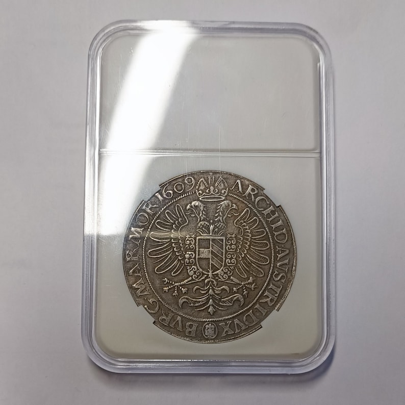 1 Thaler 1609 Rudolf II Reproduction Replica Coin - Etsy