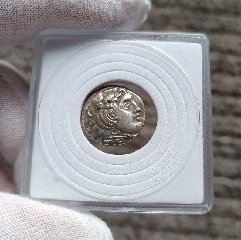 Greek Coin Drachma Silver Alexander III the Great Macedonian ...