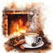 12 Cozy Hot Chocolate Clipart Bundle, Winter Drink Illustration ...