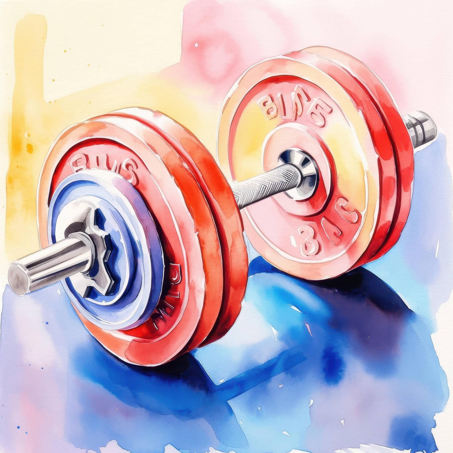 16 Dumbbell Workout Clipart Bundle, Fitness Gym Illustrations ...