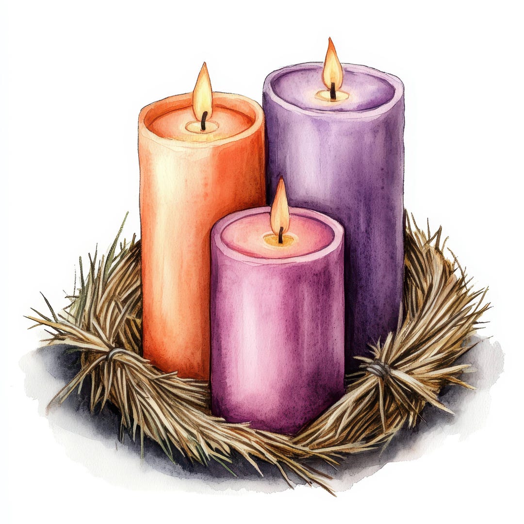 18 Colorful Candles Clipart Bundle, Candle Image Illustration ...