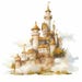14 Enchanted Castle Clipart Bundle, Fairytale Fortress Images ...