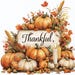 11 Fall Thanksgiving Clipart Bundle, Printable Watercolor Autumn ...