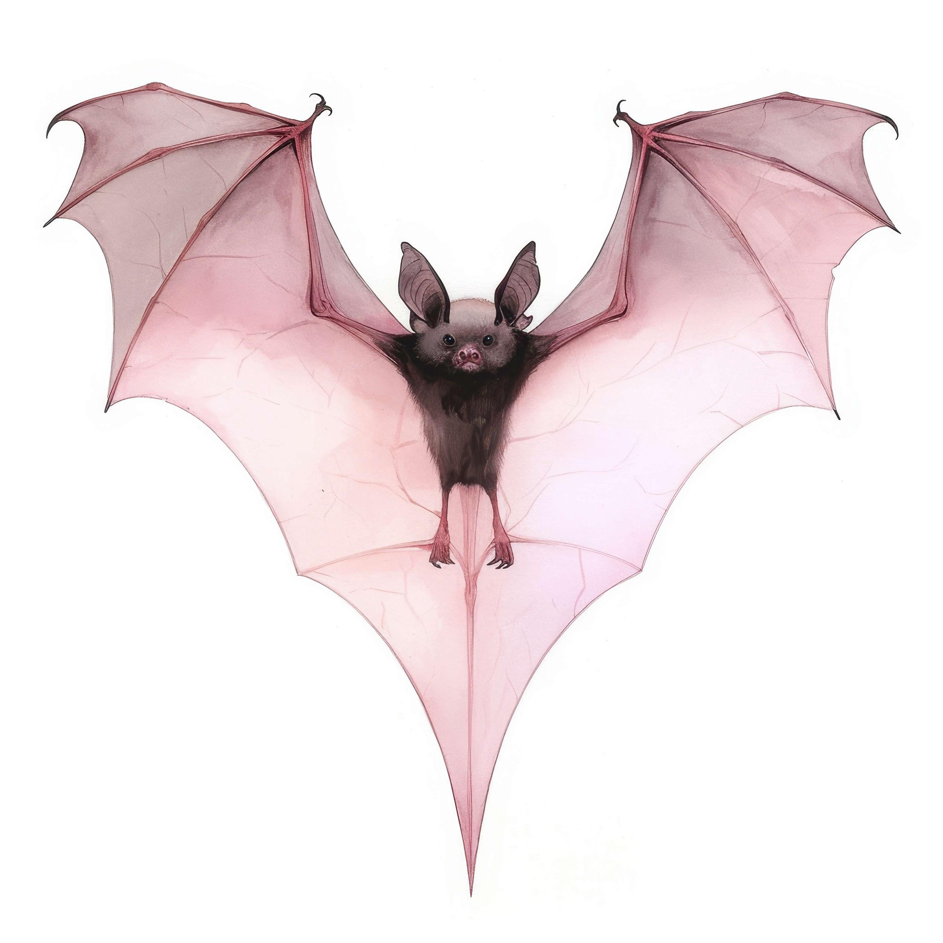 21 Bat Clipart Set, Printable Watercolor Dracula Clipart, High Quality ...