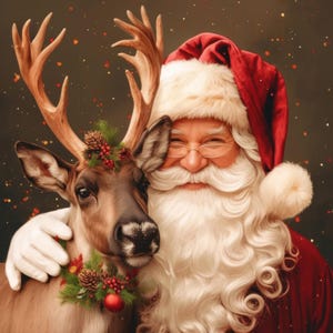 13 Christmas Friends Clipart Bundle, Friendship Xmas Illustration ...