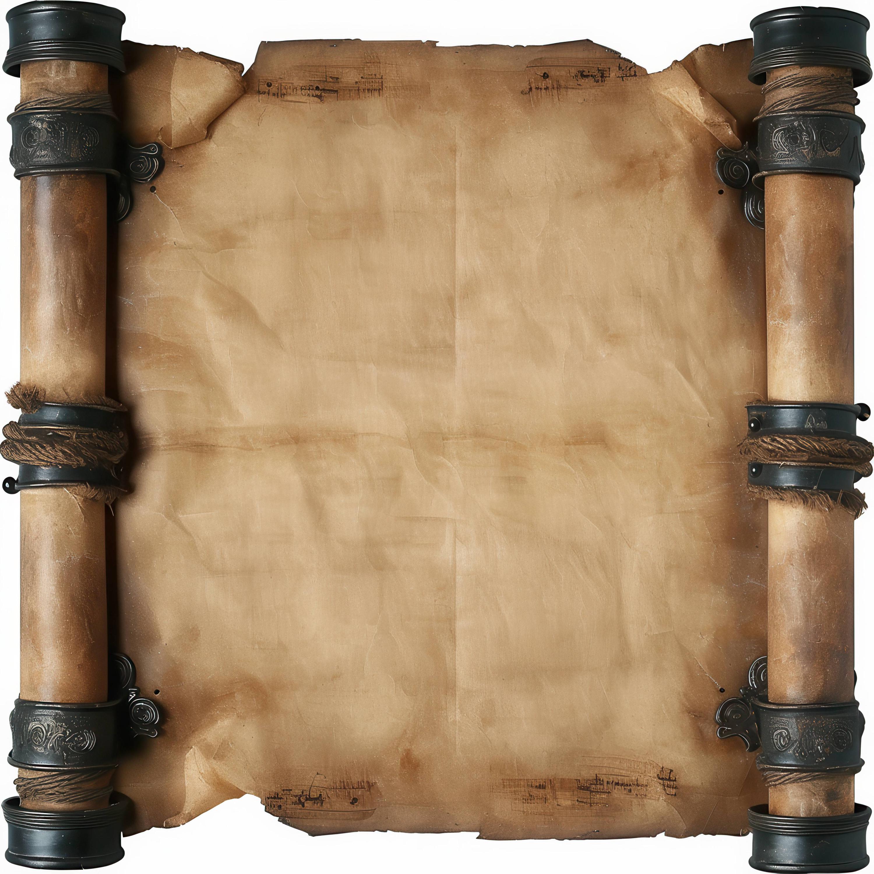 14 Fantasy Scrolls Clipart Bundle, Medieval Paper Illustrations ...