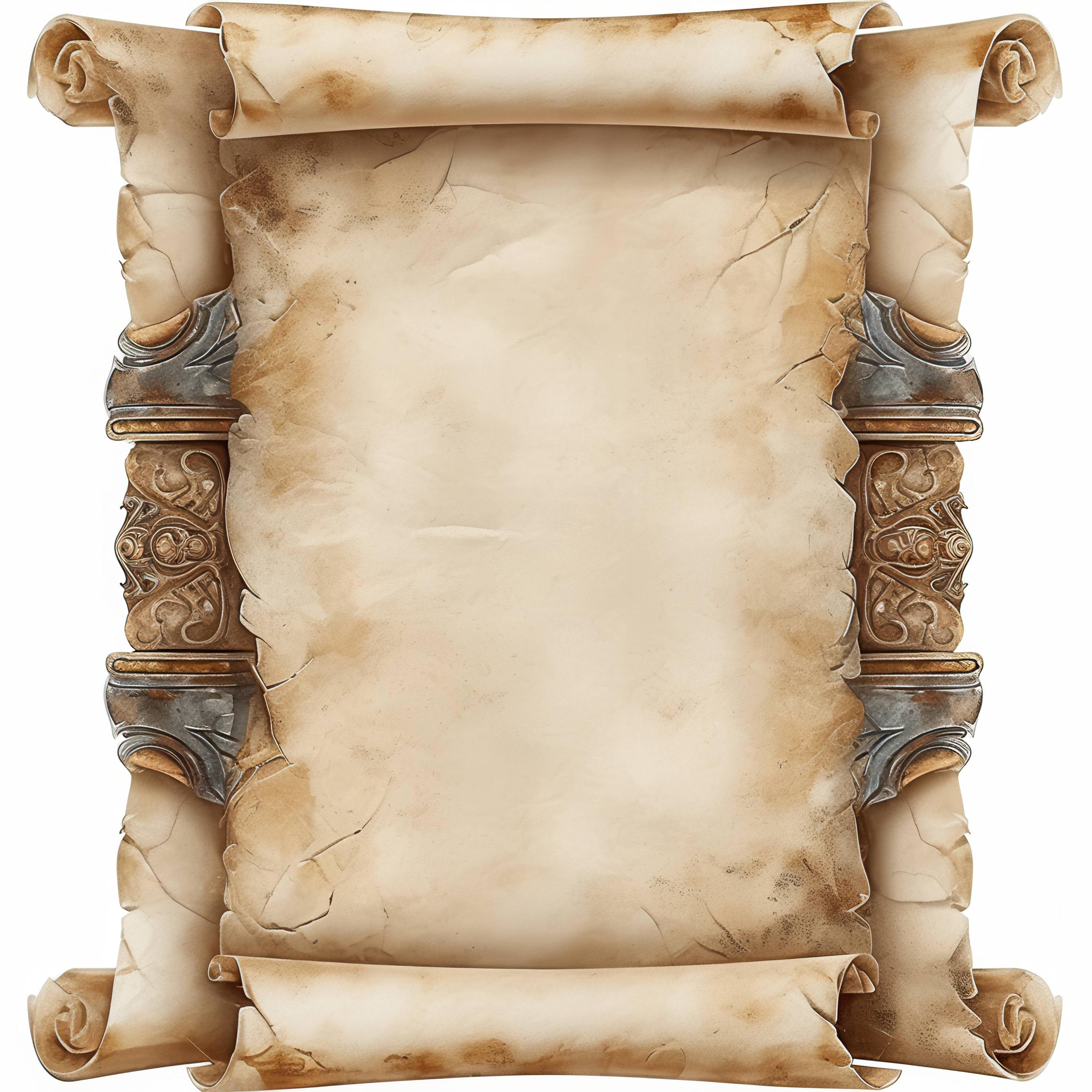 14 Fantasy Scrolls Clipart Bundle, Medieval Paper Illustrations ...
