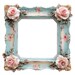 15 Rustic Rose Frames Clipart Bundle, Printable Watercolor Ornate ...