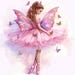 13 Ballerina Fairy Clipart Bundle, Ballet Dancer Illustrations ...