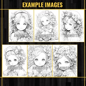 Cute Adorable Kids 85 Coloring Page Book,adults Kids Instant Download ...