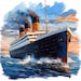 10 Titanic Clipart Bundle, Titanic Prints Images Illustrations ...