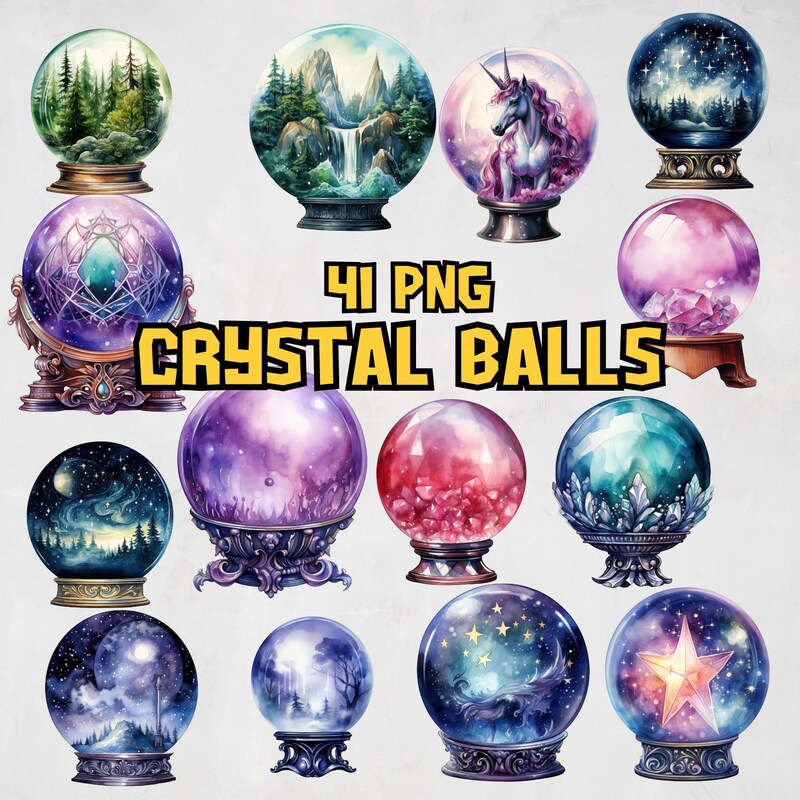 Crystal Balls - Etsy
